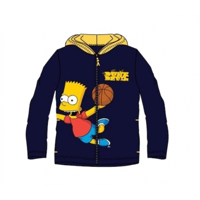 BART SIMPSON FLEECE HOODED JACKET -- £6.99 per item - 5 pack